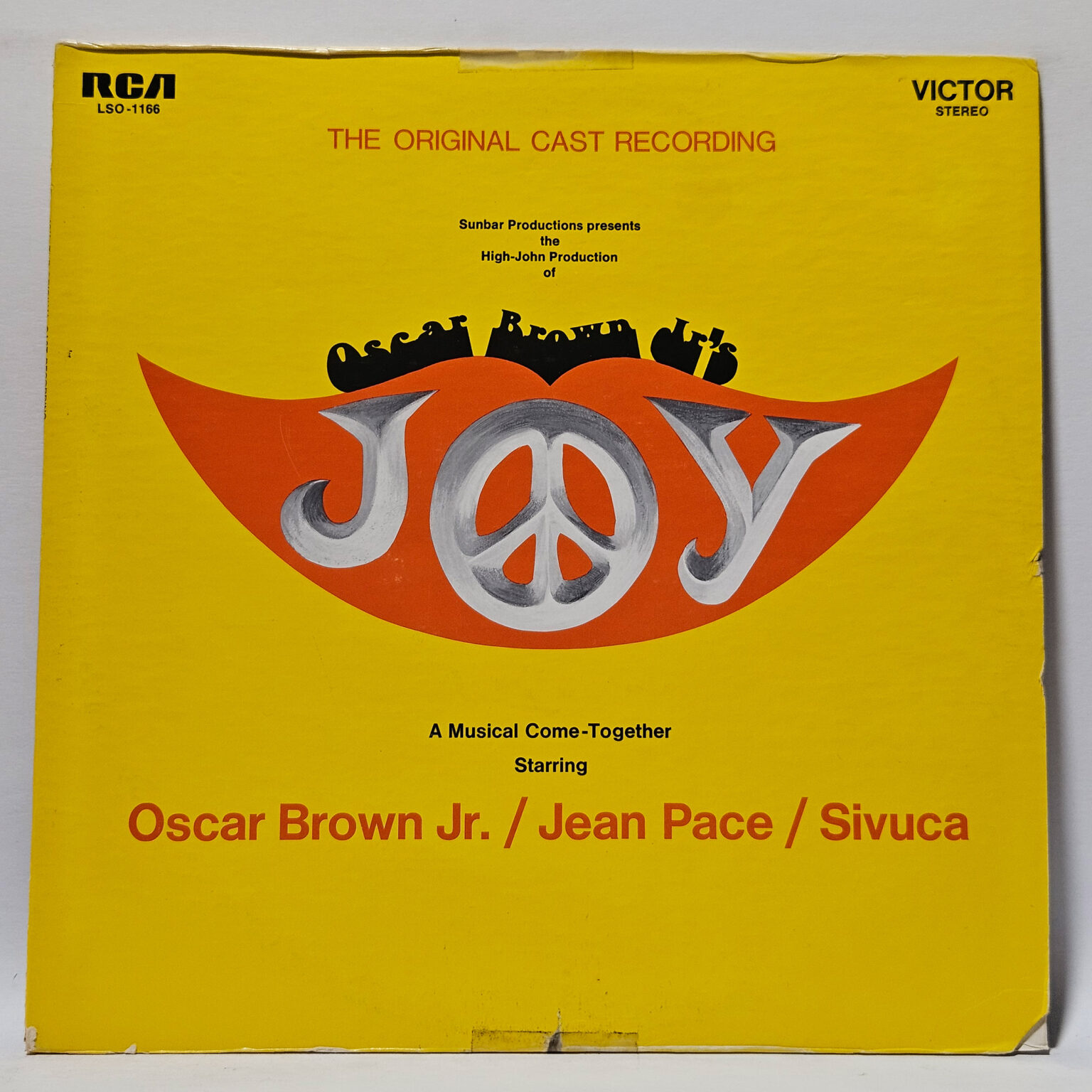 Oscar Brown Jr. – Joy (The Original Cast Recording) – SRO Records ...