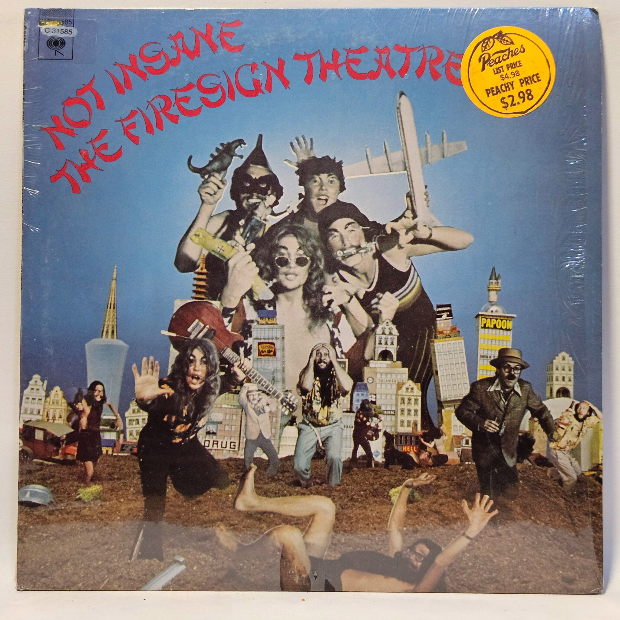 The Firesign Theatre – Not Insane Or Anything You Want To – SRO Records ...