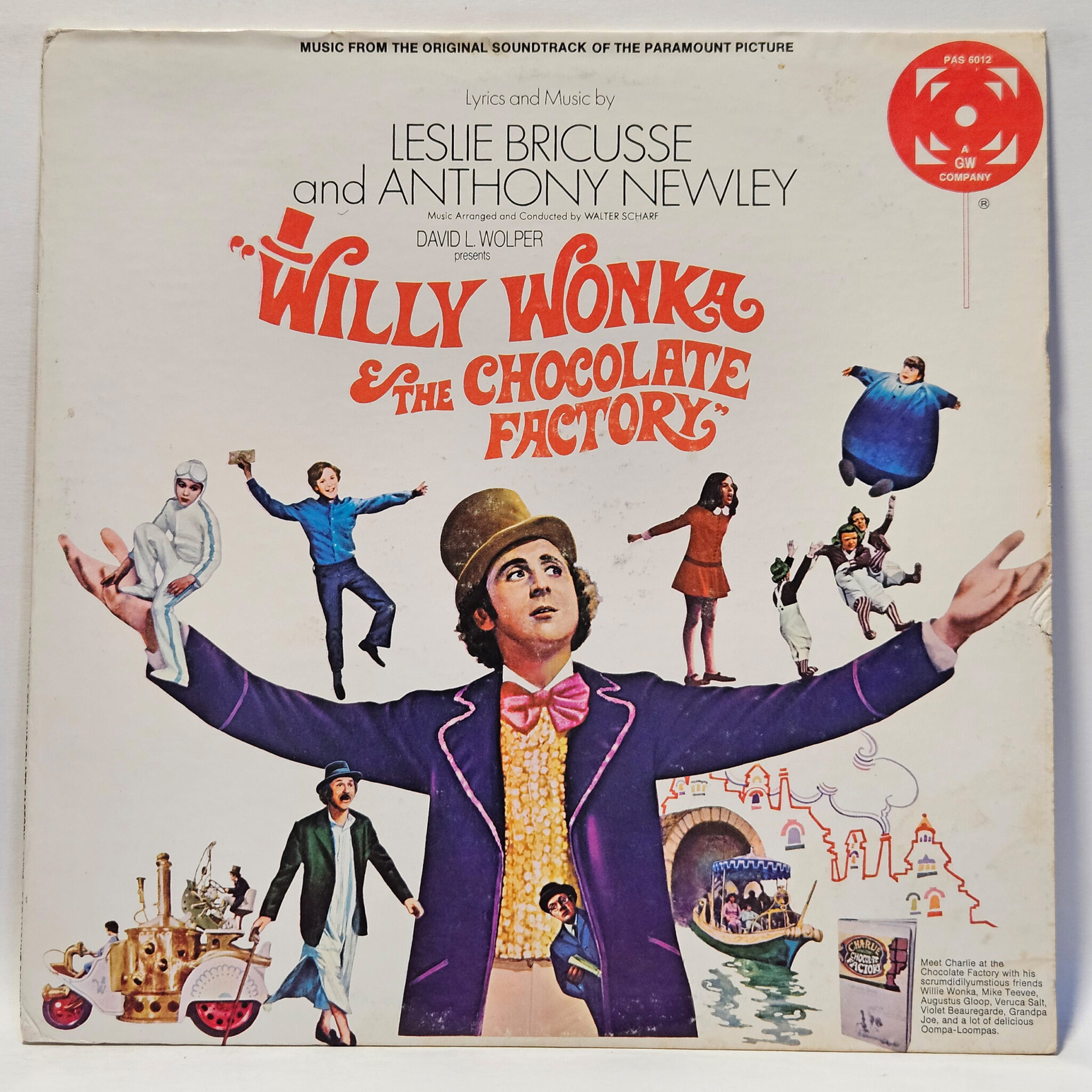 Leslie Bricusse – Willy Wonka & The Chocolate Factory (Music From The ...